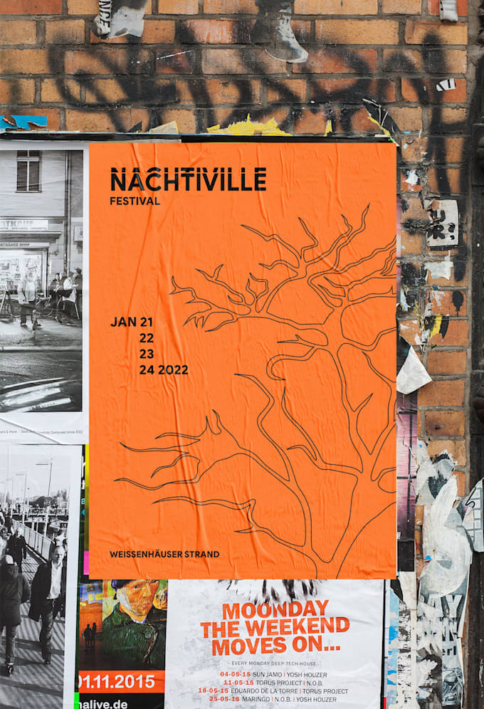 Design a catchy poster for your event or a party by Lerolitti | Fiverr