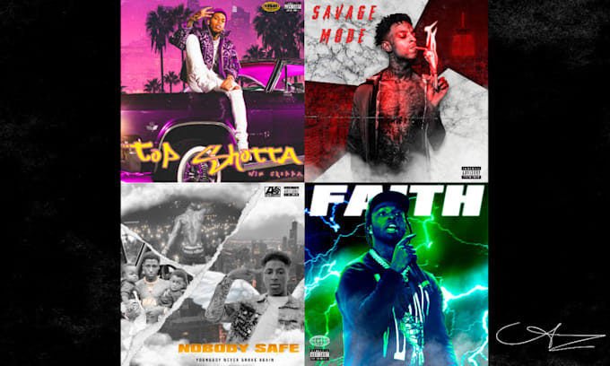 Design amazing professional mixtape album single cover art by Anton_kd ...