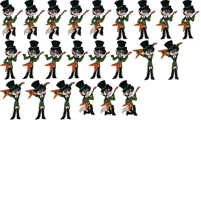 Draw you fnf sprites by Doomslayerlol | Fiverr