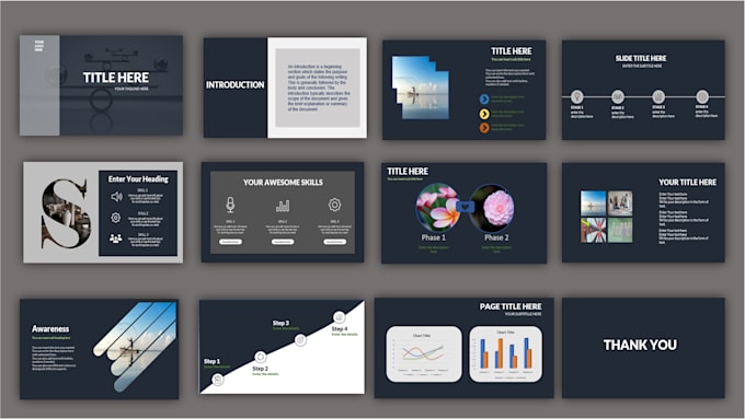 Create modern powerpoint presentation design ppt by Dharani618 | Fiverr