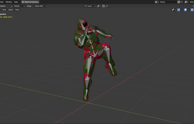 Rig your character with basic rig by Anima0123 | Fiverr