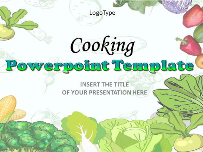 Design cooking powerpoint template for you by Noorkedah | Fiverr