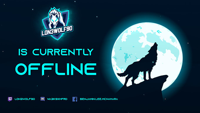 Design a custom offline screen for your twitch by Raoubaid | Fiverr