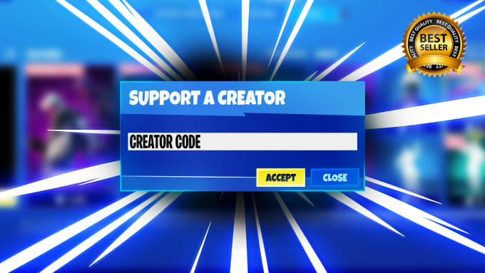 Fortnite use code photo by Loverover | Fiverr