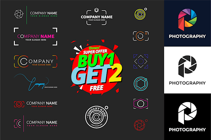 Design photography camera signature watermark website logo by Aashiqq69 ...