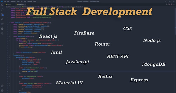 Create responsive websites with node js and react by Sidahmedex | Fiverr