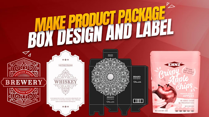 Make product package, box design and label by Designmatics | Fiverr