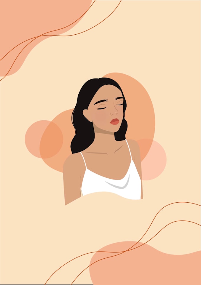 Draw flat art from your photos by Sawol2505 | Fiverr