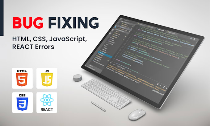 Fix html, css, javascript, php and responsive bugs or errors by ...