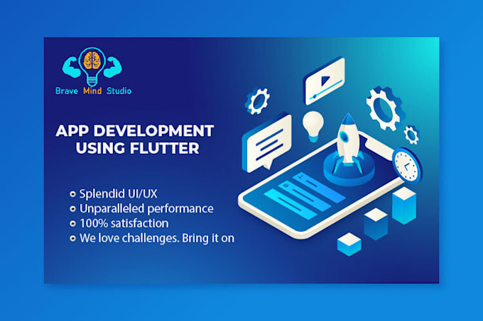 Develop android and ios mobile apps using flutter by Ali_web5 | Fiverr