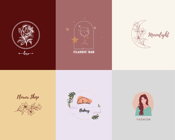 Design minimalist and aesthetic logo for your etsy shop or business by ...