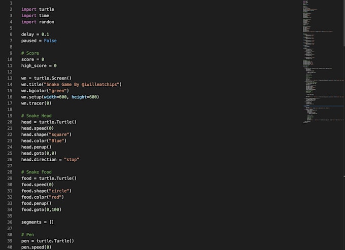 Code a game with pygame for you by Iwilleatchips | Fiverr