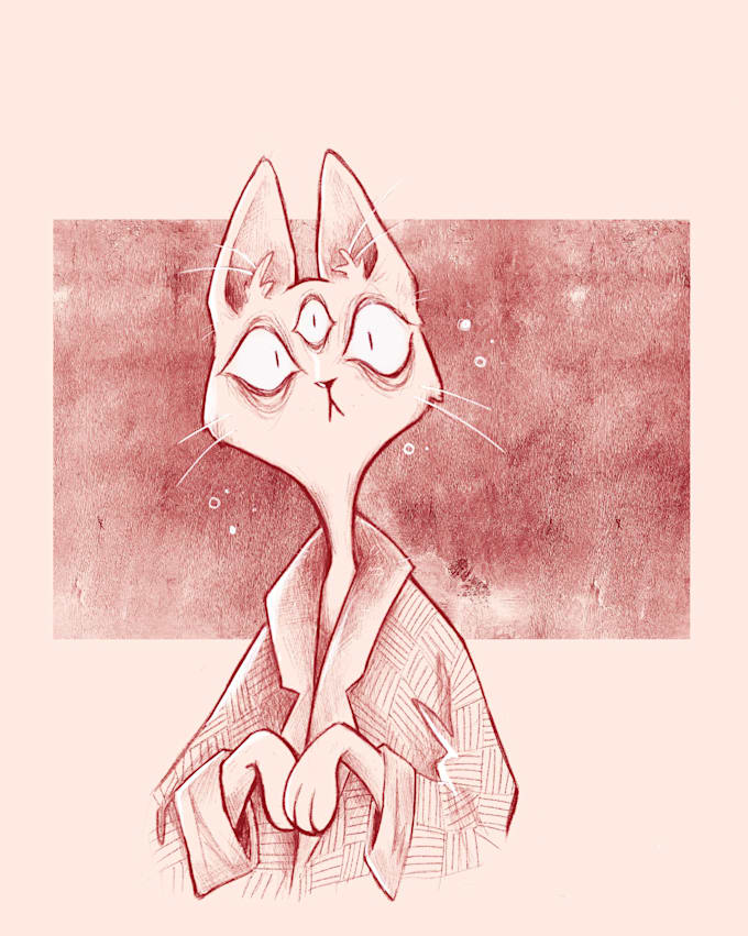 Draw your fantasy animal or fursona by Sleeping_hare_ | Fiverr