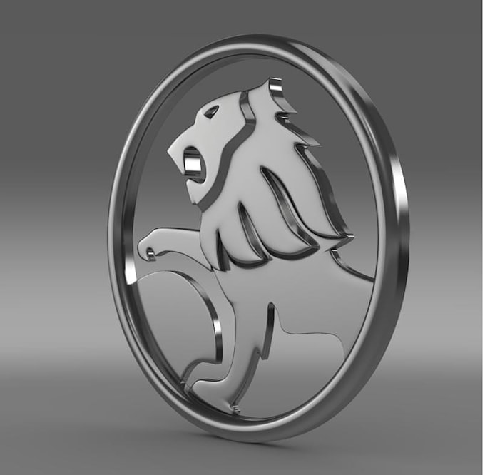 Make 3d model from 2d logo, image by Gfxprt786 | Fiverr