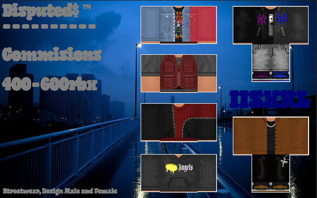 Design custom roblox shirts and pants by Danyy_designz | Fiverr