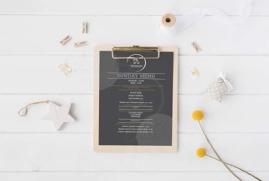 Design a menu for a pub style restaurant or bistro by Lucynicholso742 ...
