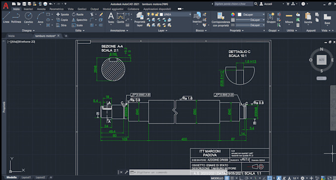 Drawing any 2d and 3d cad model in solidworks by Azddine96 | Fiverr