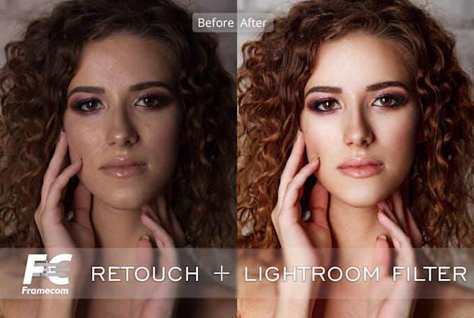 Natural retouching and color effect to your photos by Framecom | Fiverr