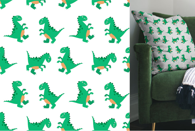 Make a customized seamless pattern design by Bangsay | Fiverr