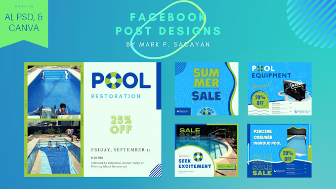 Design appealing social media banners, instagram post by Flextune808 | Fiverr