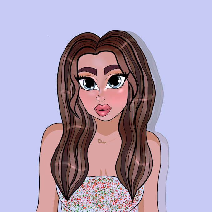 Do a personalized cartoon character by Hiitsbecca | Fiverr