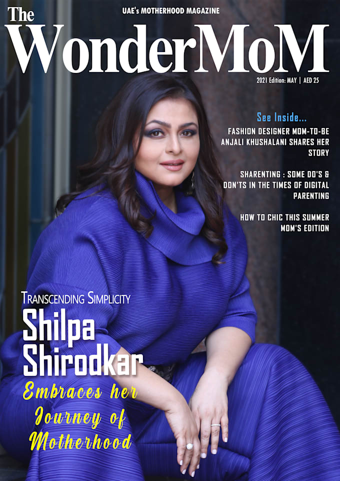 Make attractive eye catchy magazine cover page by Askcoolgraphics | Fiverr