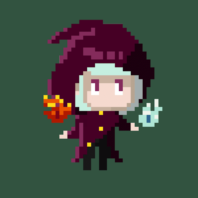 Make a pixel art character for you by Seiji_ | Fiverr