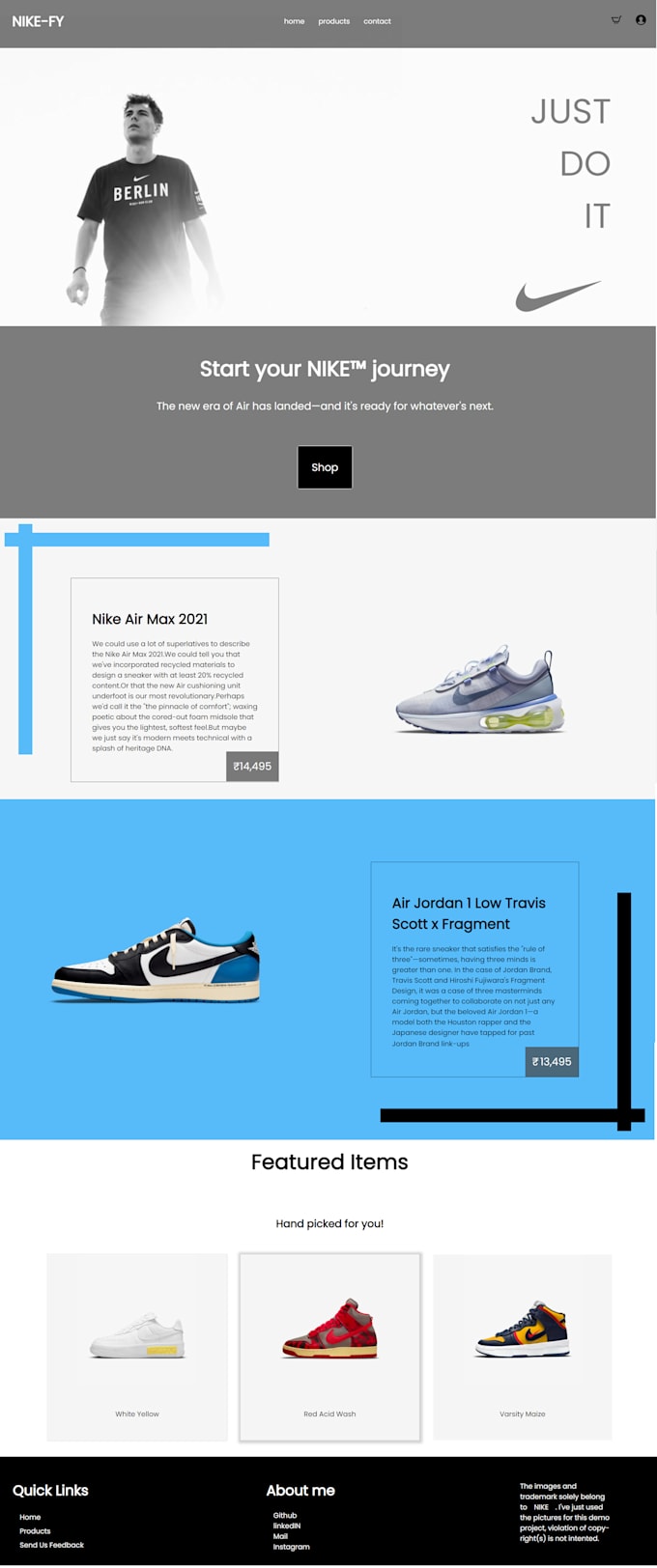 Create Custom And Fully Responsive Website Using Htmlcssjavascript By Sauravrauthan Fiverr