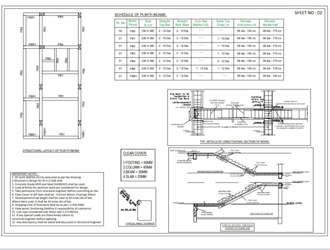 Design rcc structures and provide steel estimation by Shaikhfarhan1 ...