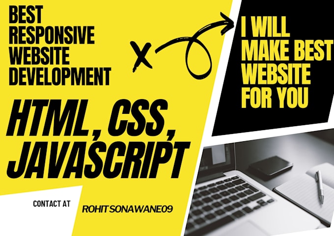 Create responsive websites in html css and javascript by ...