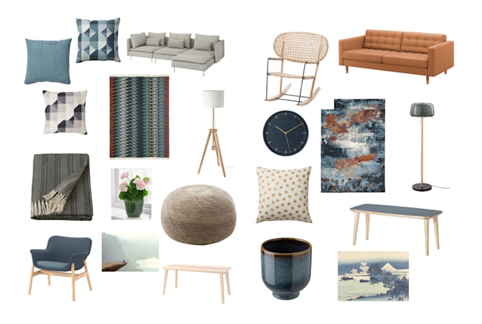 Create a mood board for your room using only ikea products by ...