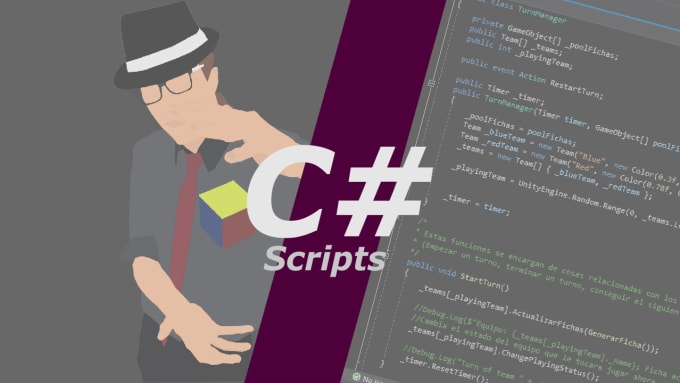 Create Your Custom C Sharp Script For Your Unity Project By Dantegi Fiverr