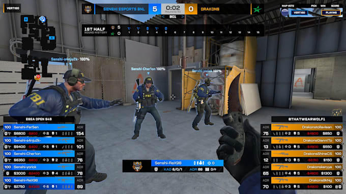 Create a csgo hud for broadcasting by Xtiddler | Fiverr