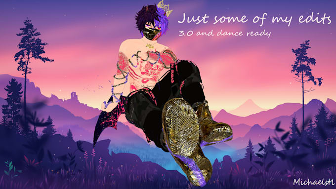 Edit a vrchat avatar for dancing by Michaelstlouis | Fiverr