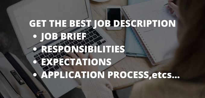 Write job descriptions that are clearly defined by Jaimike | Fiverr