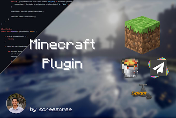 Create a custom minecraft plugin by Screescree | Fiverr