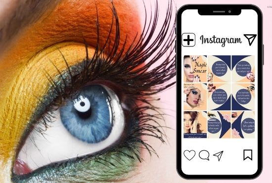 Design scroll stopping social media posts worksheets and facebook cover ...