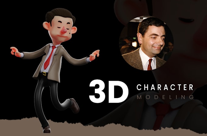 Create fantastic cartoon 3d modeling character from your photos by ...
