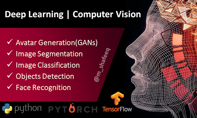 Do computer vision, image processing, deep learning in python by M_shafeeq | Fiverr