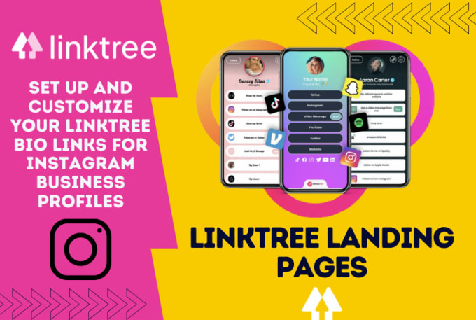 Setup and customize linktree bio link landing page for instagram by Sm ... Setup and customize linktree bio link landing page for instagram by Sm ...