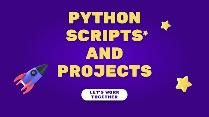 Do python project, task, script, scraping with gui by Fadi010 | Fiverr Do python project, task, script, scraping with gui by Fadi010 | Fiverr