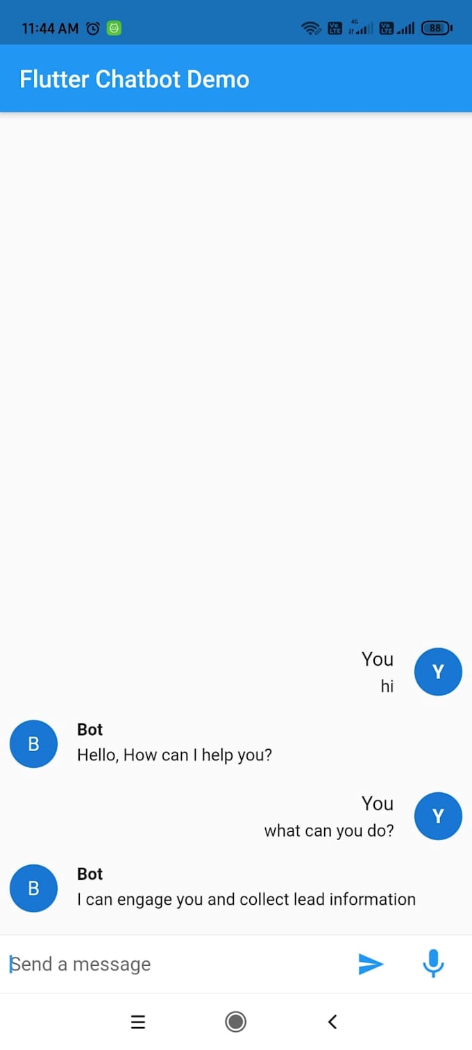 Build A Chatbot Mobile App With Flutter By Parmarrakesh340 Fiverr