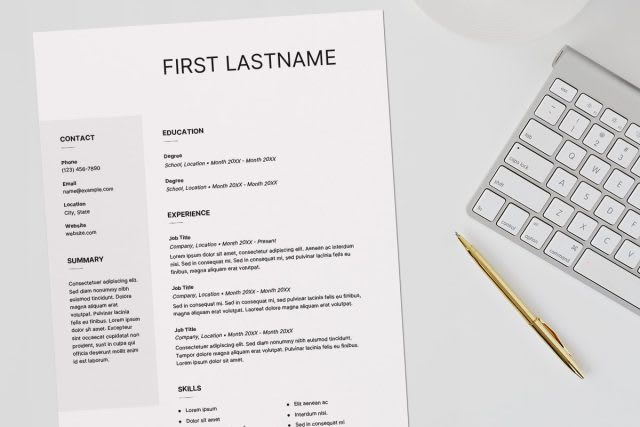 Help you create good design resume by Derrickooi519 | Fiverr