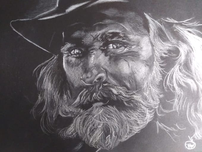 Draw photorealistic negative space portraits by Buggiemcgee01 | Fiverr