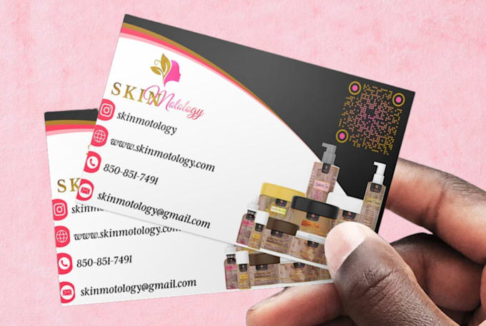 Design your unique business card with qr code by Josieallen332 | Fiverr