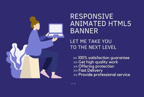 Do design attractive animated html5 banner ads by Latifkhan12 | Fiverr