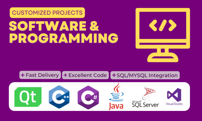 Do Programming Project On Java Qt Vb Cpp Sql By Techexp778 Fiverr