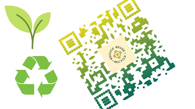 Create professional eye catchy qr code with your logo or picture by ...