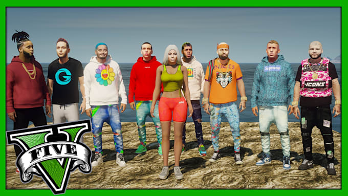 Create your personalized face, skin gta 5 fivem qbcore by Jeisonp06 ...
