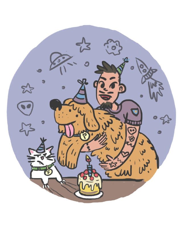 Draw you in a funny doodle style by Alessiogiacobs | Fiverr